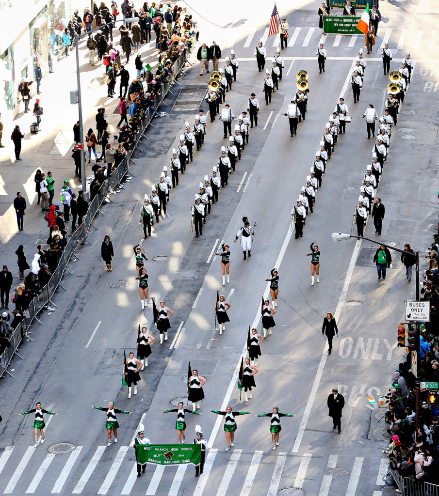 West Branch High School Marching Band performs in New York City | News ...